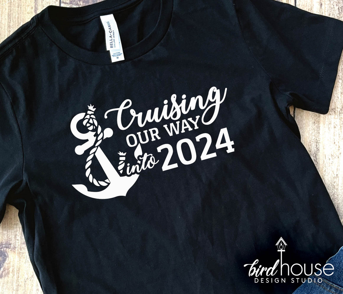 Cruising Our Way into 2023 Cruise Shirt, New Years Graphic Tee ...