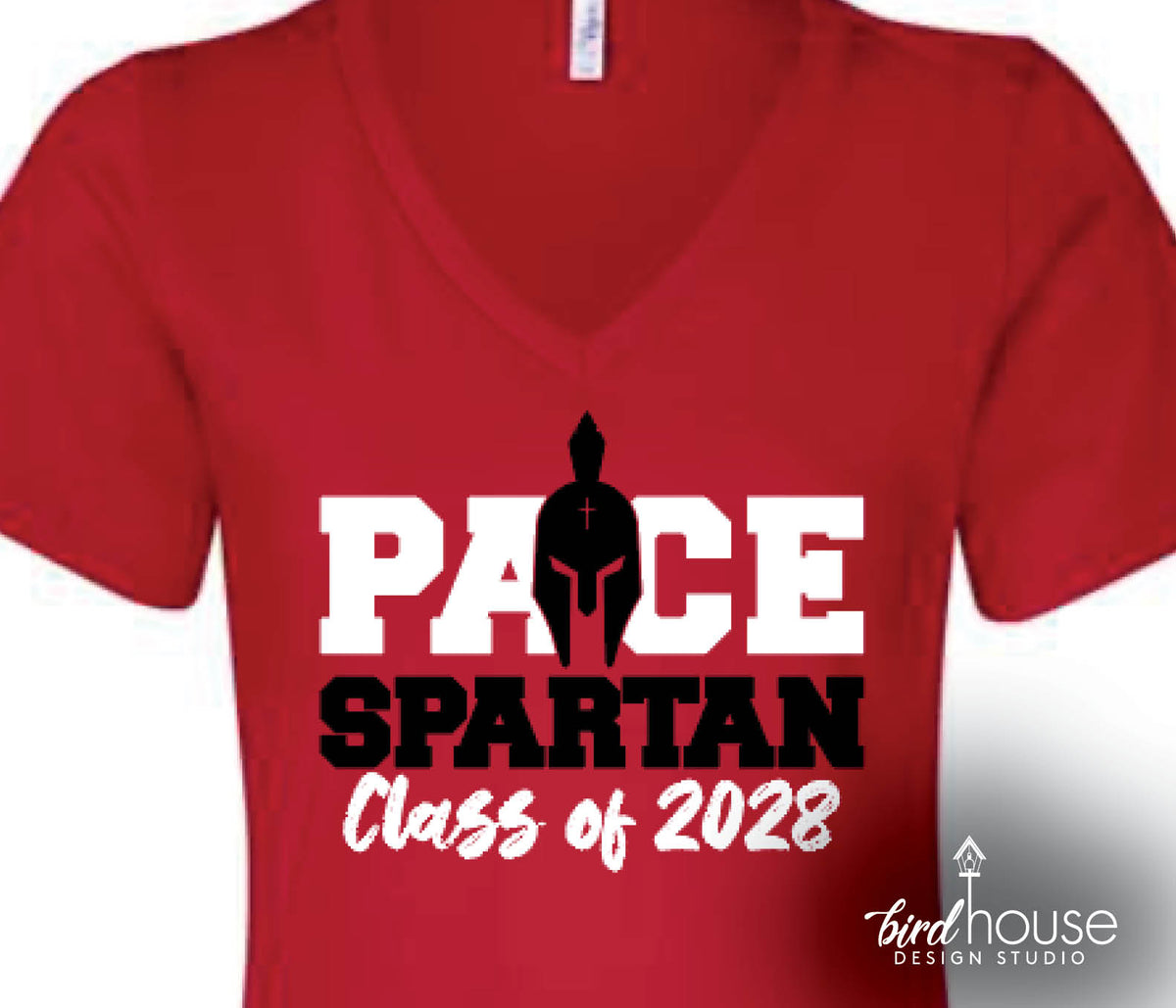 Pace Spartan Class of 2028 Shirt – Birdhouse Design Studio, LLC