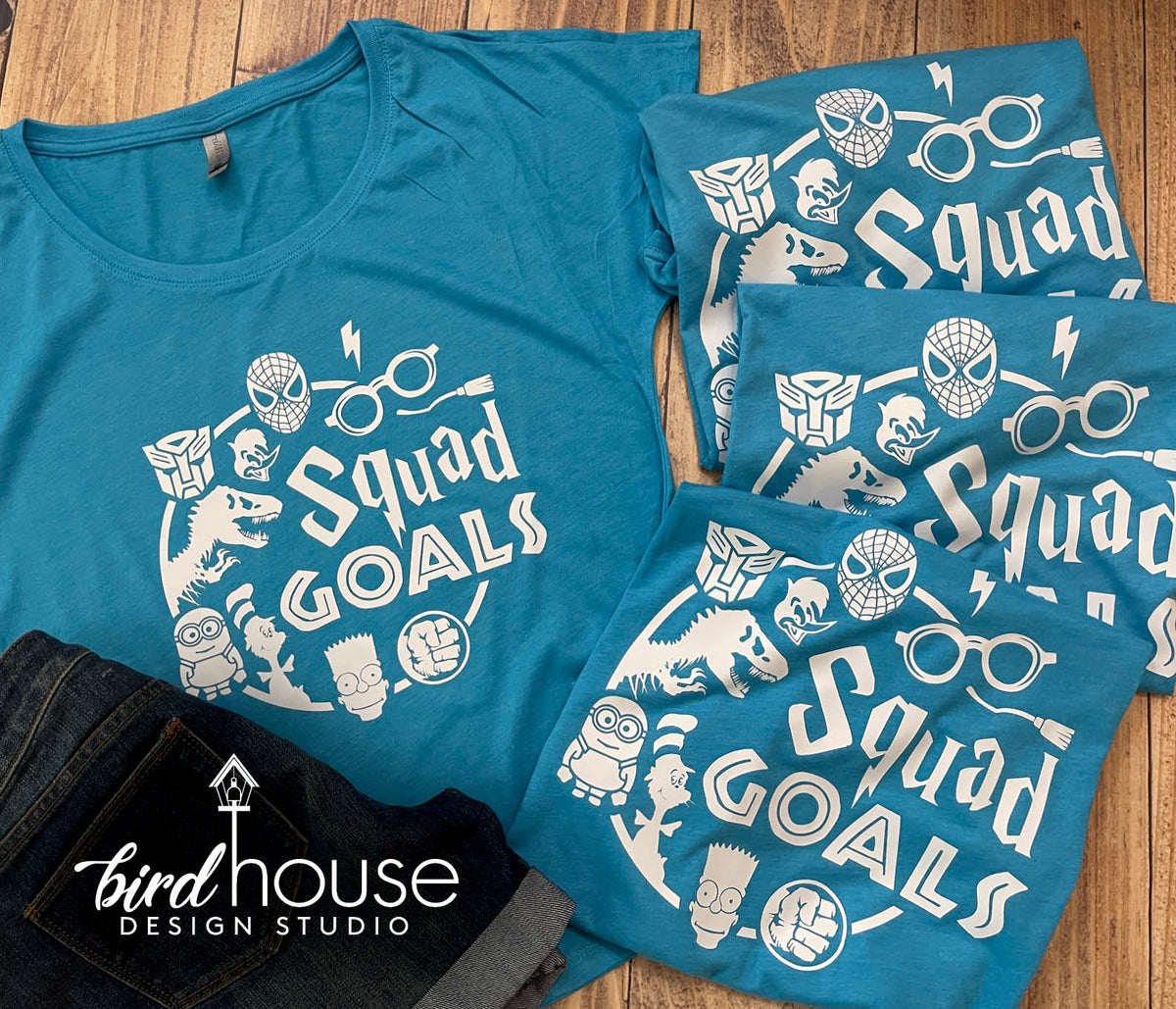 Universal Squad Goals Shirt – Birdhouse Design Studio, LLC