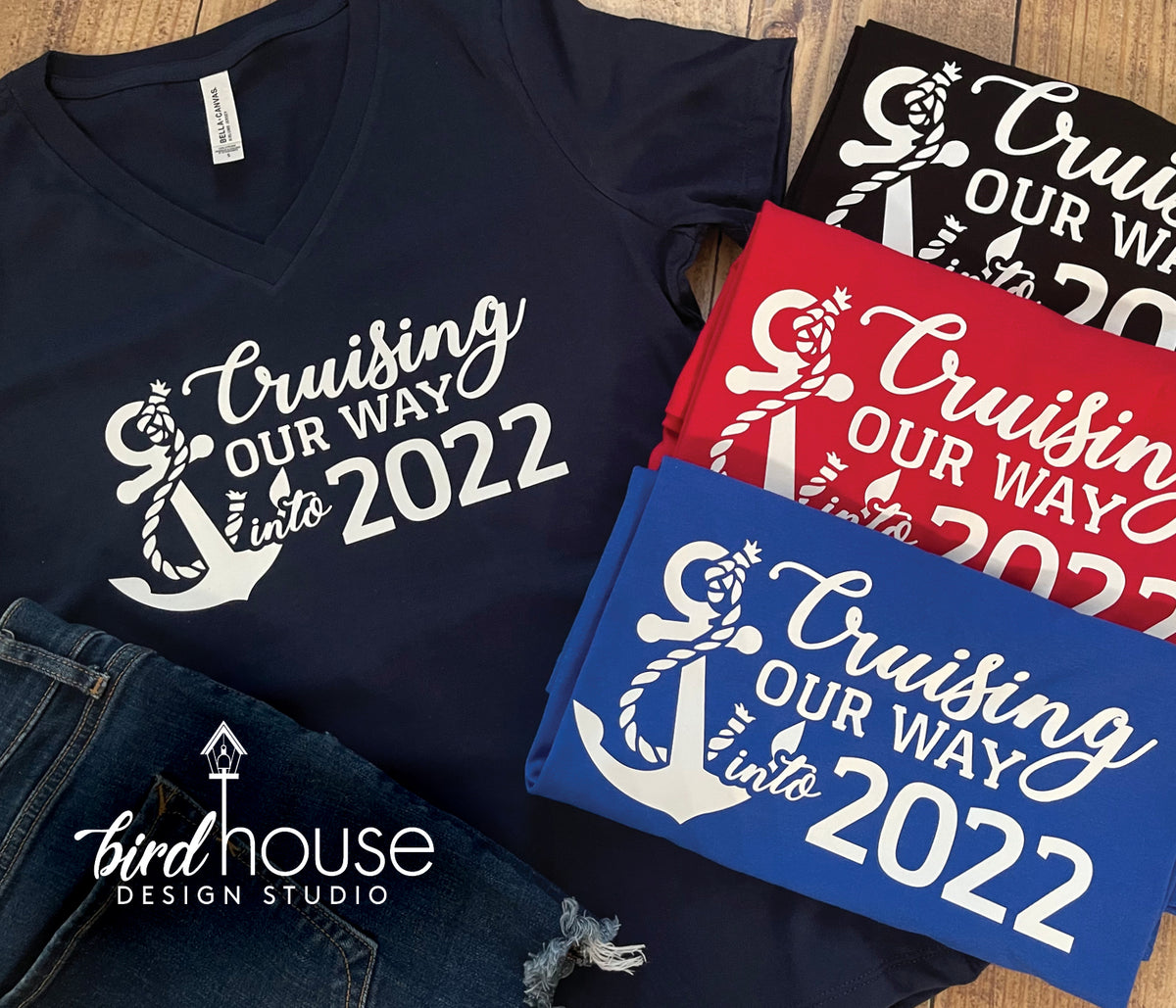 Cruising Our Way into 2023 Cruise Shirt, New Years Graphic Tee ...